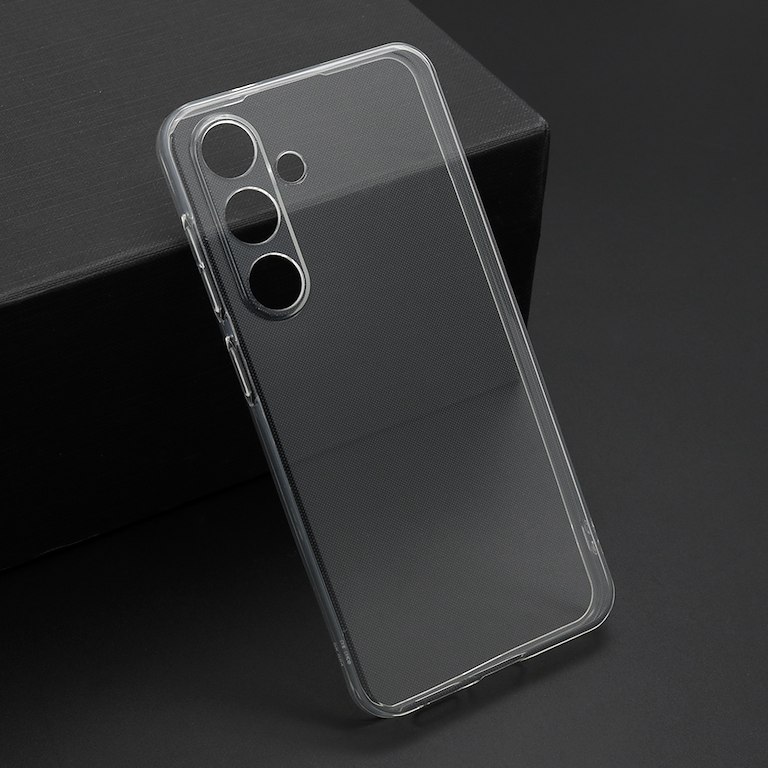 Maska ULTRA TANKI PROTECT silikon za Samsung S921B Galaxy S24 5G providna (bela)