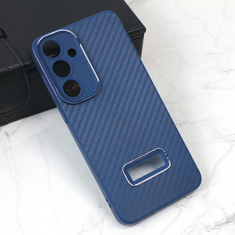 Maska(futrola) Carbon Stripe za Samsung S24 Plus plava