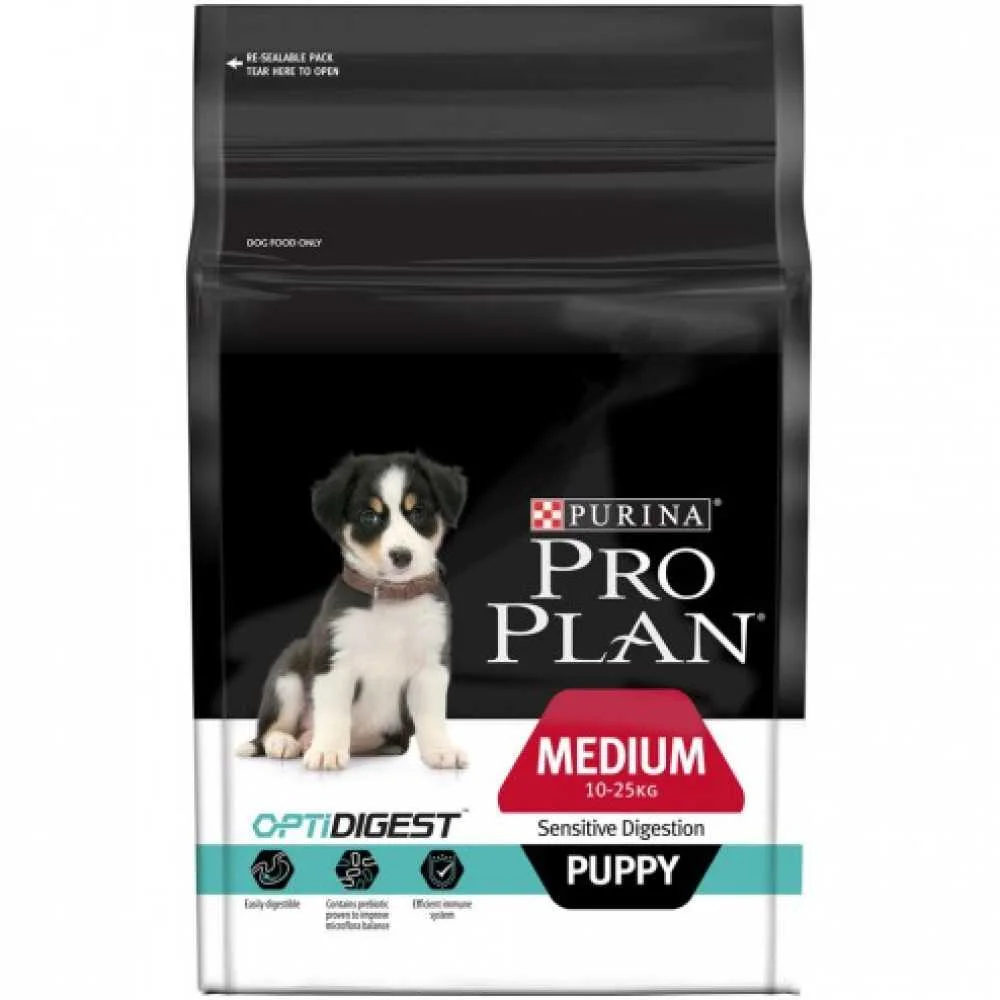 Pro Plan hrana za pse Puppy Medium Sensitive Digestion - jagnjetina 12kg