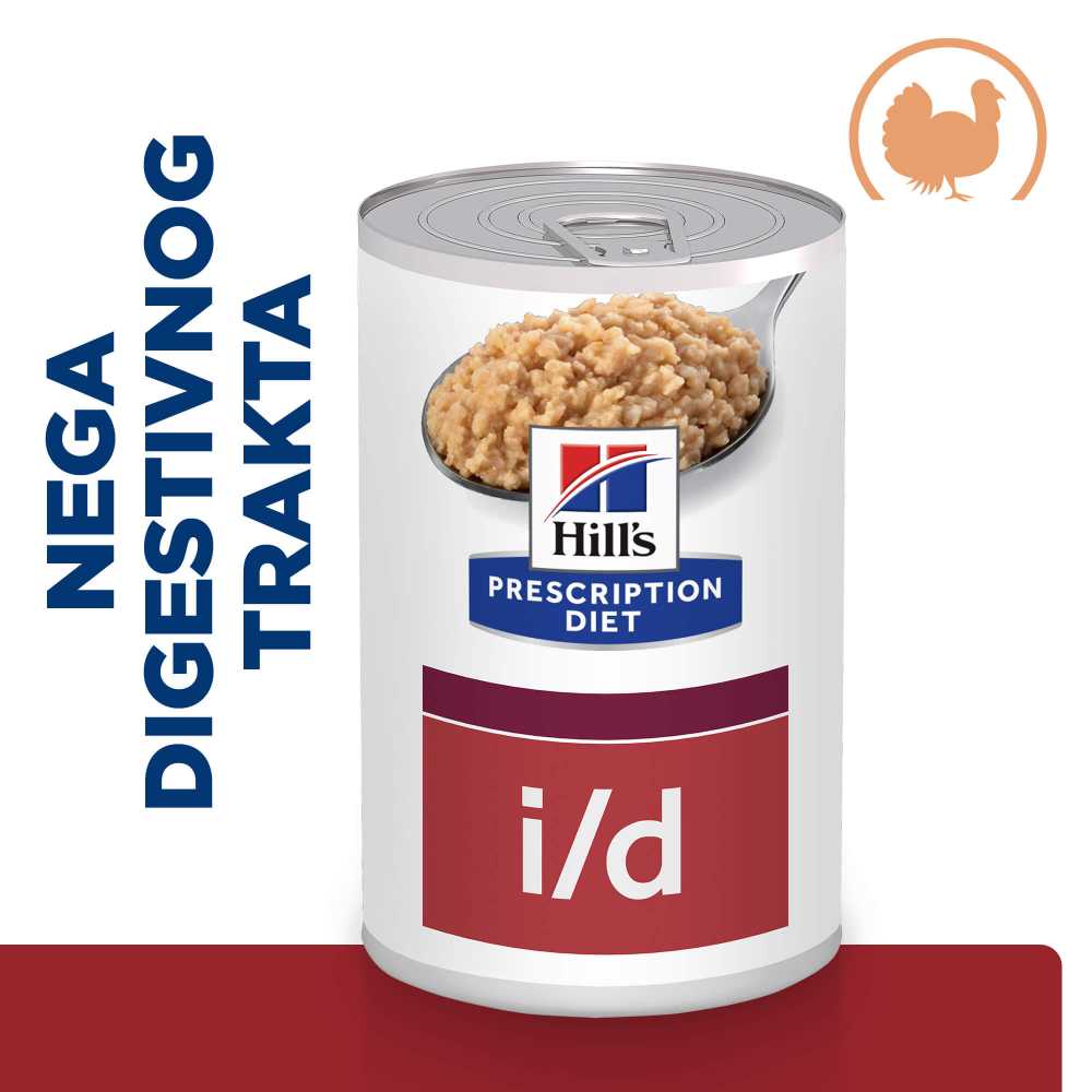 Hill's Prescription Diet dog veterinarska dijeta I/D konzerva gulaš 354g