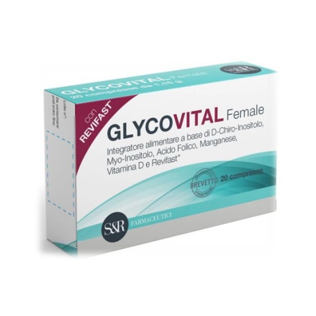 GLYCOVITAL FEMALE tablete, 20kom