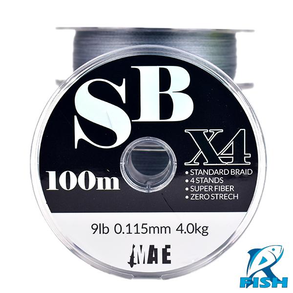 Upredena Struna Mate SB X4 Braid Grey 100m