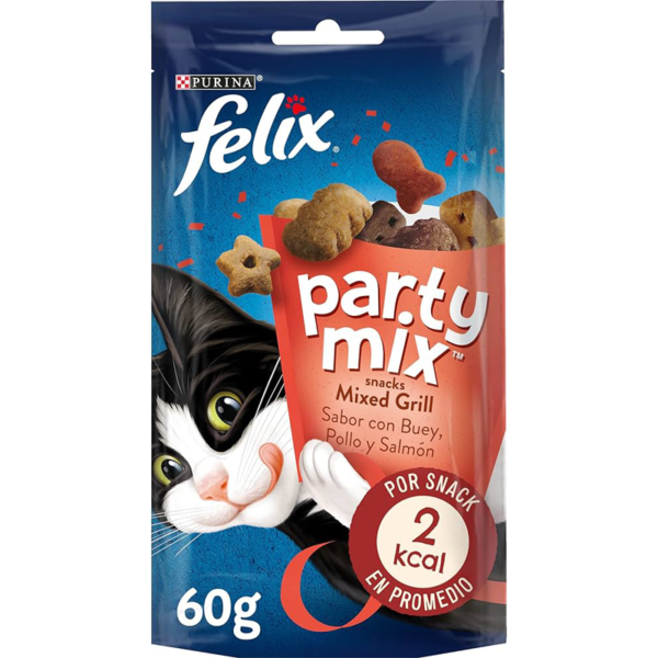 Felix Party mix Gratar mix- govedina, piletina i losos 60gr
