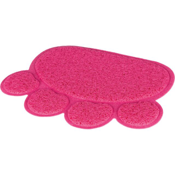 Trixie podmetac za maciji toalet pvc-pink, 40x30cm