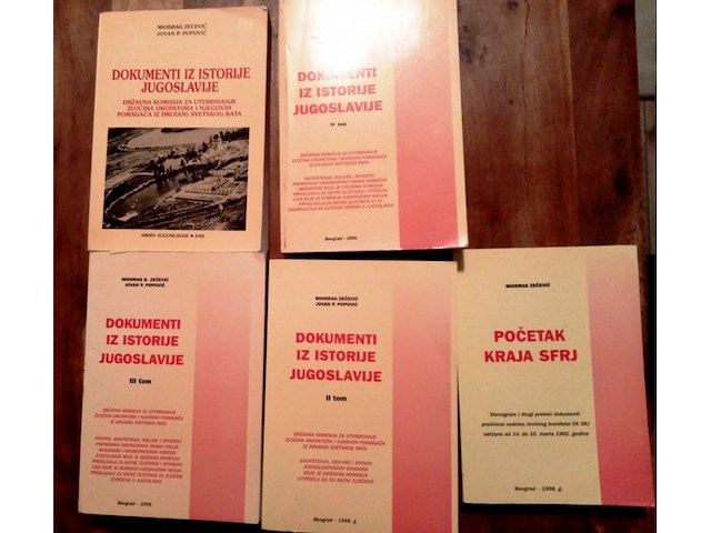 Dokumenti iz istorije Jugoslavije 1-5