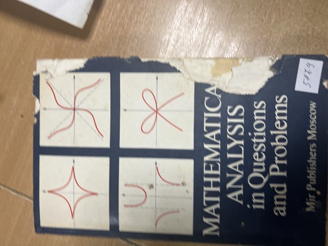 Mathematical analysis in questions and problems