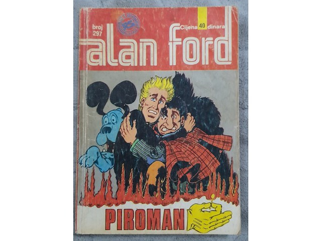 Alan Ford, Vijesnik #297, Piroman
