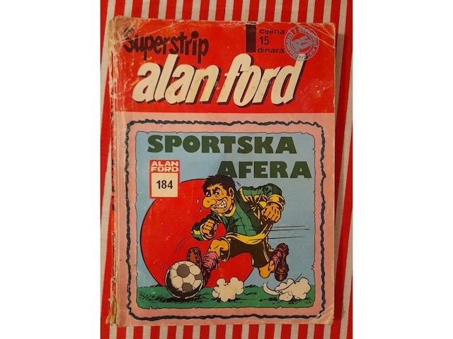 Alan Ford, Vijesnik #184, Sportska afera