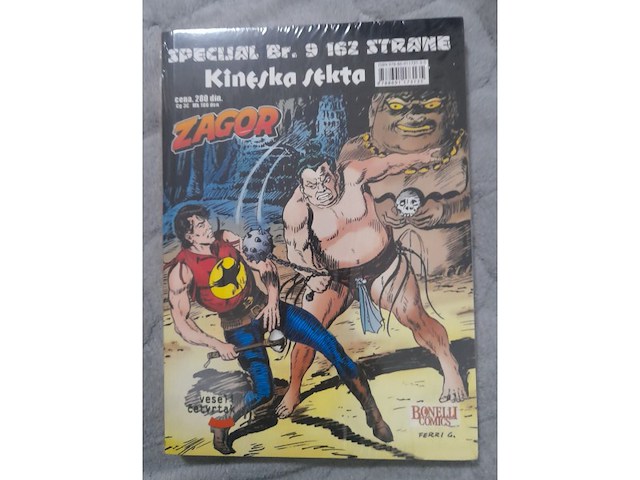 Zagor Specijal #9, Kineska sekta, Veseli četvrtak, Novi