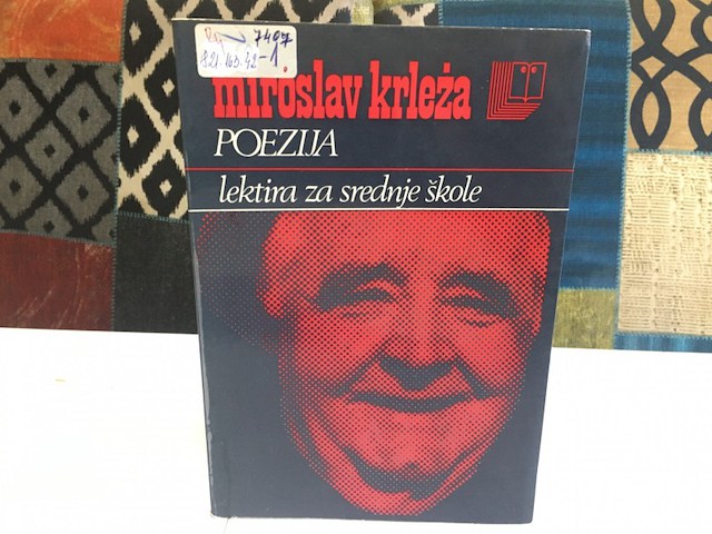 Miroslav Krleža Poezija  lektira za srednje škole