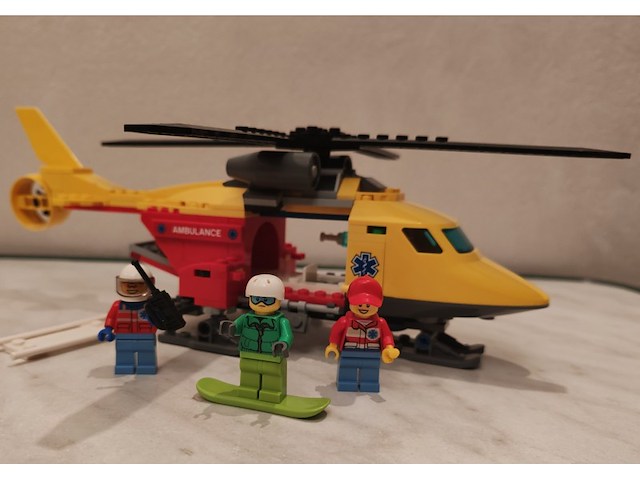LEGO 60179 CITY Ambulance Helicopter