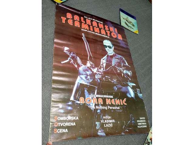 RETKI PLAKAT BALKANSKI TERMINATOR KOMEDIJA