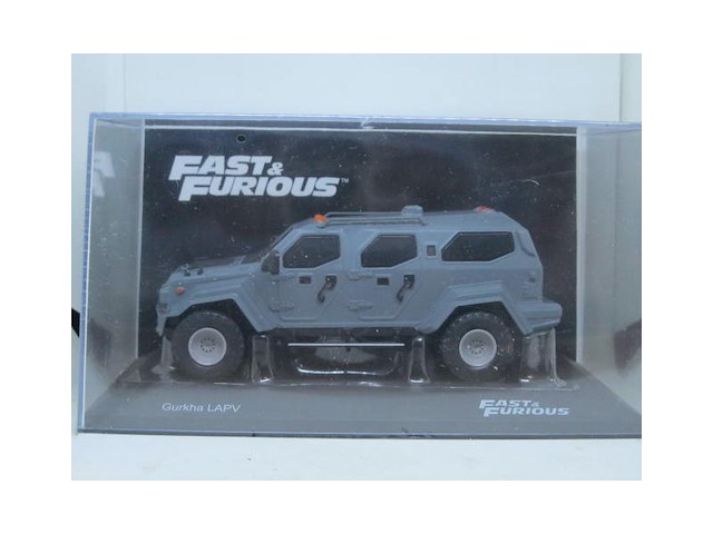 1:43 altaya FF gurkha LAPV