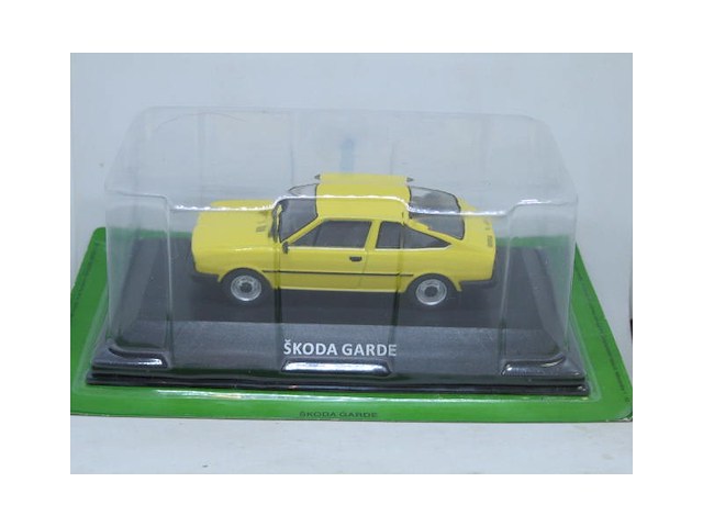 1:43 DeAgostini škoda garde