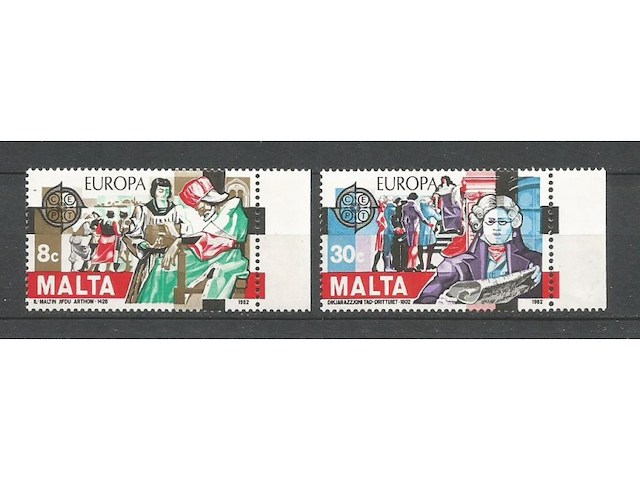 Malta 1982. EVROPA CEPT cista serija