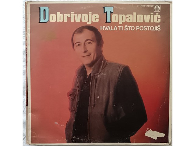 DOBRIVOJE TOPALOVIC - HVALA TI STO POSTOJIS