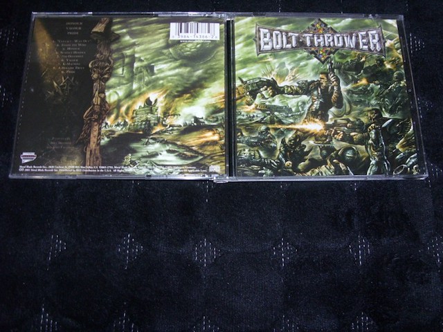 Bolt Thrower – Honour - Valour - Pride CD MB USA 2009.