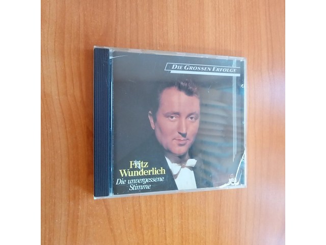 Fritz Wunderlich - Die Unvergessene Stimme (CD, Germ. М