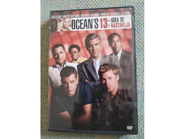 OCEAN`S 13 - IGRA SE NASTAVLJA DVD Nov