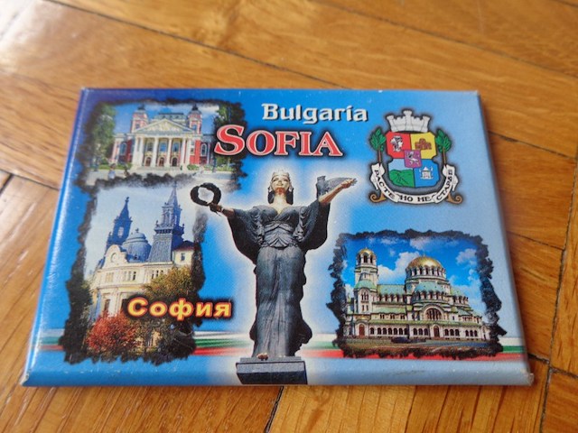 BUGARSKA SOFIJA SOFIA BULGARIA, magnet za frizider (3)