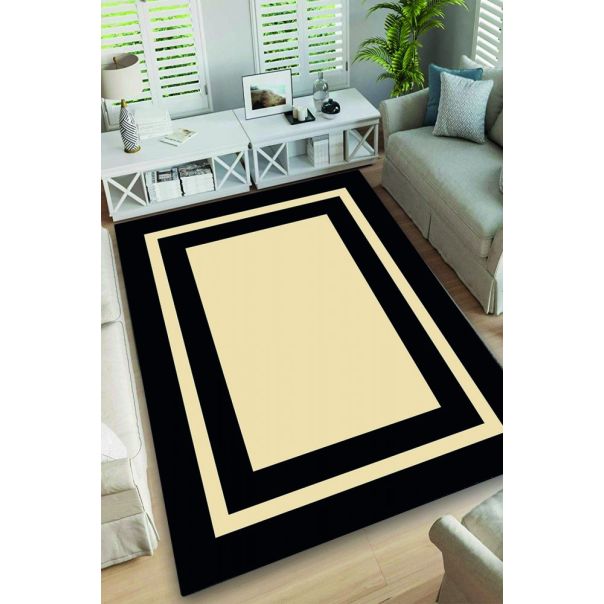 Conceptum Hypnose Tepih Black Frame ( 80 x 150 )