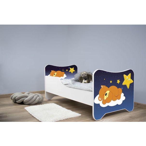 TOP BEDS Happy Kitty Dečiji krevet 160x80 Sleeping Teddy