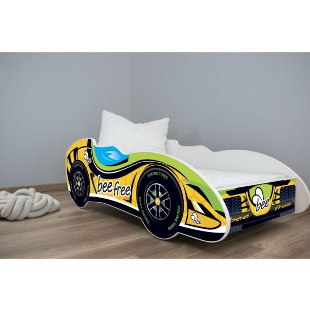 TOP BEDS Dečiji krevet 140x70 Formula 1 Bee Free