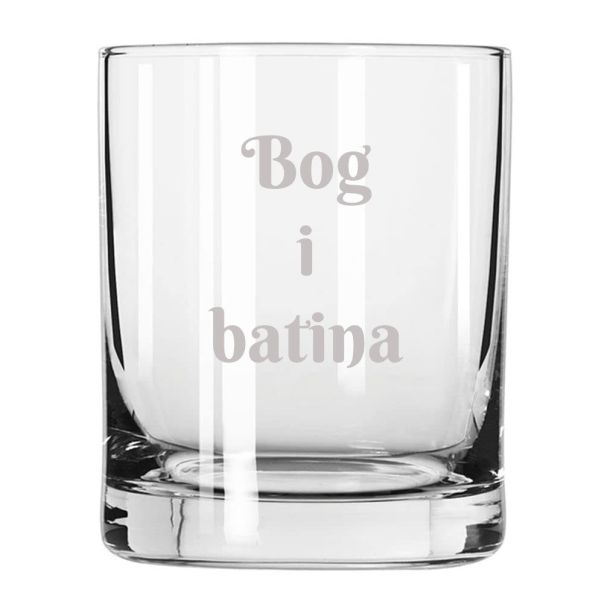 HAPPY PUMPKIN Čaša za viski "Bog i batina"1501