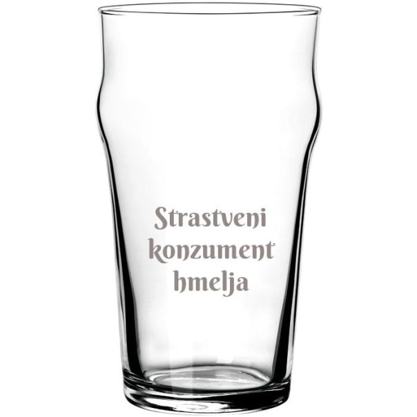 HAPPY PUMPKIN Čaša za pivo "Strastveni konzument hmelja"1311