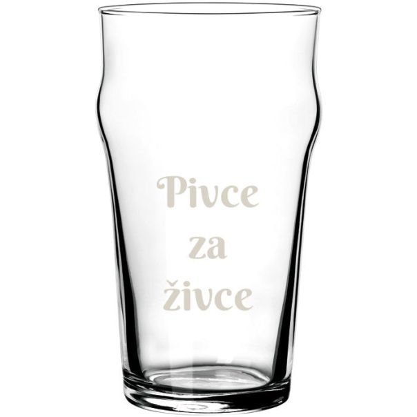 HAPPY PUMPKIN Čaša za pivo "Pivce za živce"1321