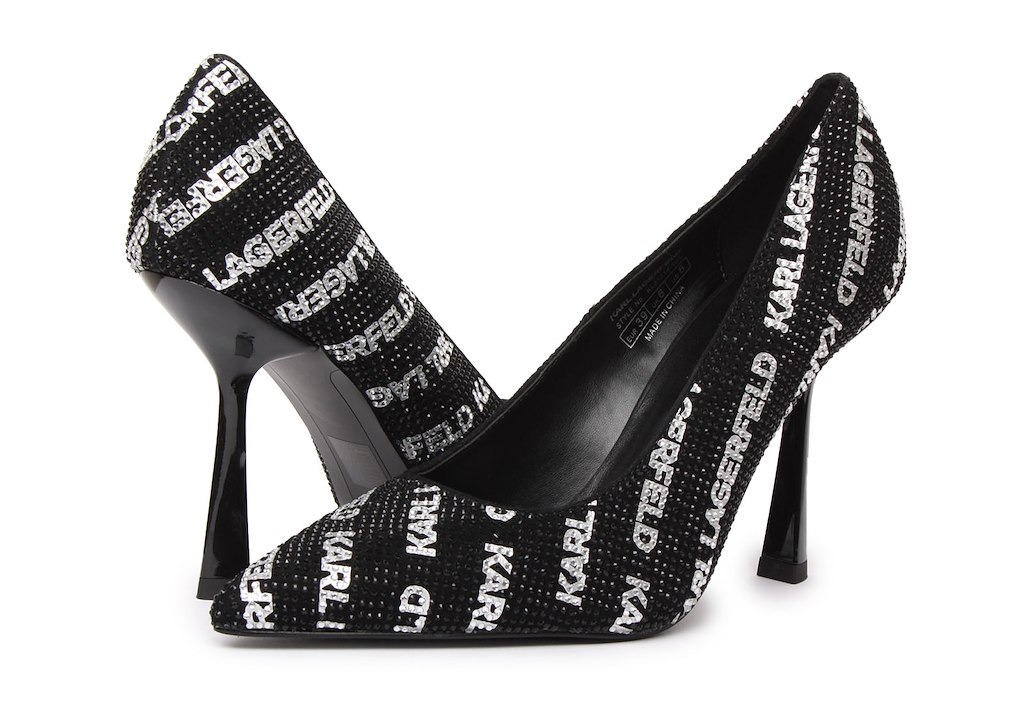 Karl Lagerfeld Cipele na štiklu - Pandara Ii Essential Logo Court
