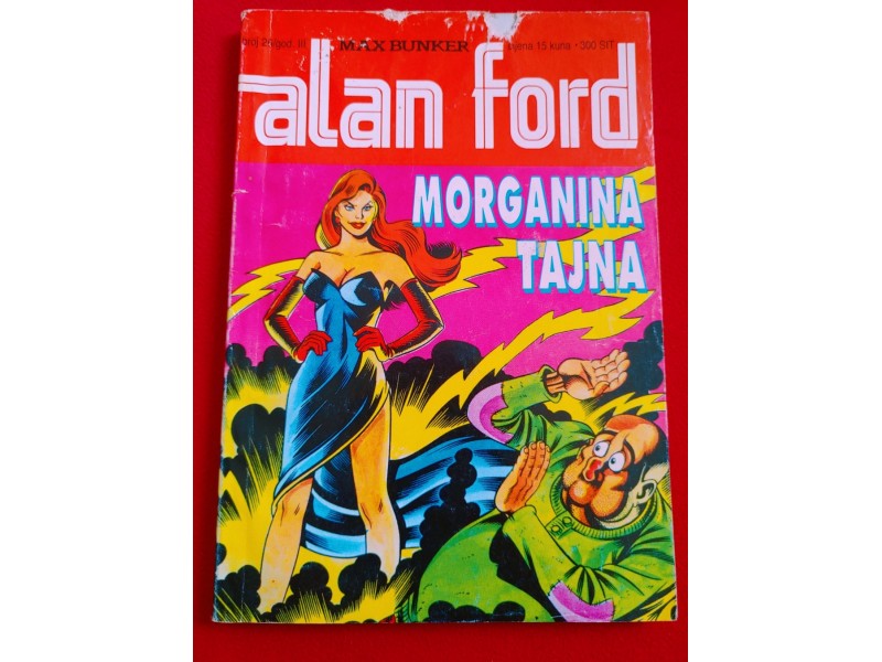 Alan Ford (Borgis) - br. 26 - Morganina tajna