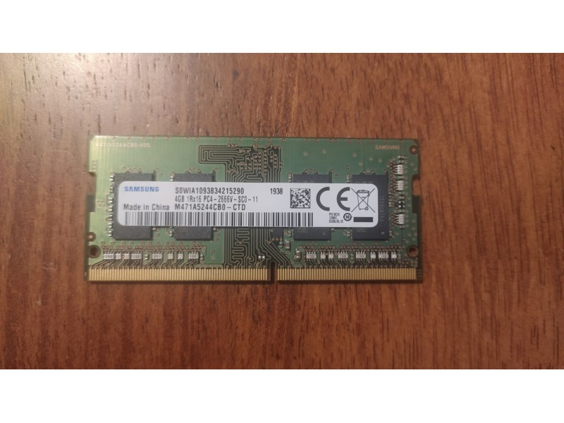 Ram memorija DDR4 Samsung 4GB , 2666Mhz , BR3