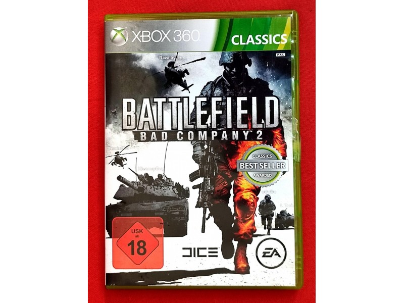 Battlefield Bad Company 2 / XBox 360 (Xbox One compat)