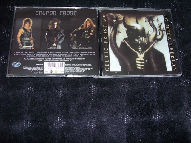 Celtic Frost – To Mega Therion CD Noise Europe 2006.