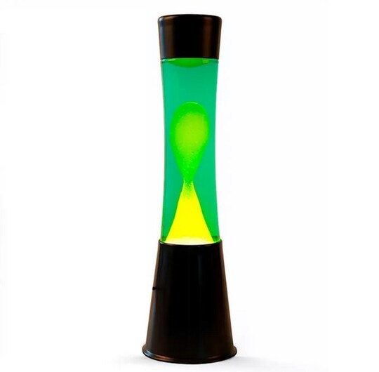 Lava lampa zeleno crna, 1016-27