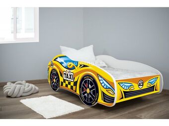 TOP BEDS Dečiji krevet 140x70 Trkački auto Taxi