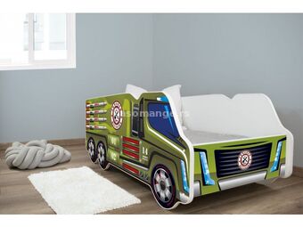 TOP BEDS Dečiji krevet 140x70 Truck Military