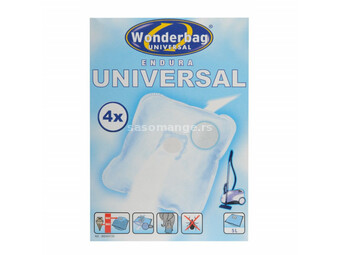 Kese za usisivač Rowenta WB 4847 WONDERBAG ENDURA set 4 univerzalne kese + adapter