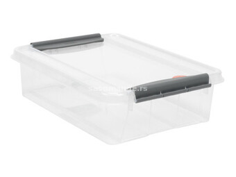 Storage box probox 8L w/lid transparent ( 4922018 )