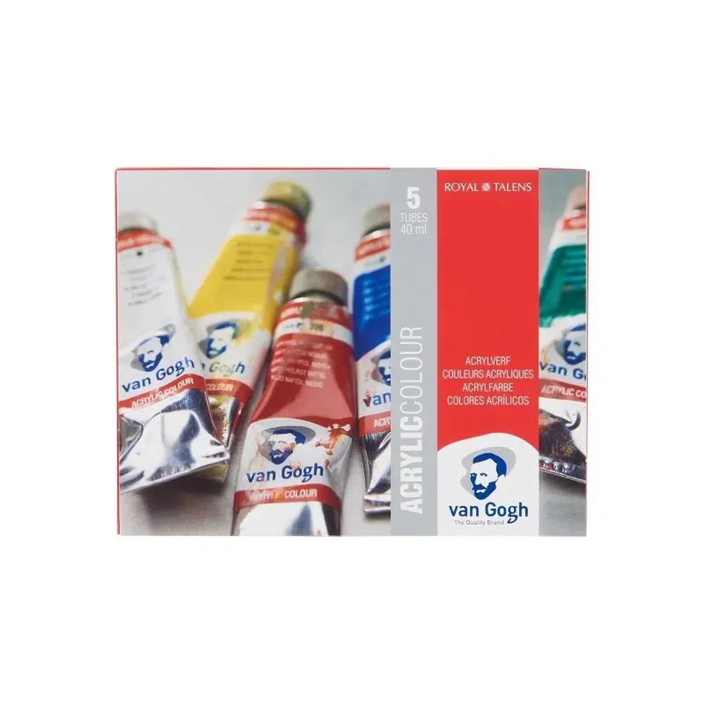 ROYAL TALENS Van Gogh Acrylic Set akrilnih boja, 5 x 40ml, Starter