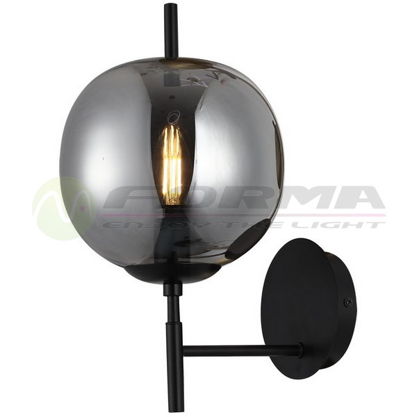 Zidna lampa F4014-1Z BK+SM