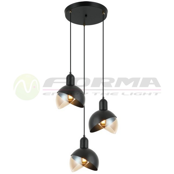 Viseća lampa F7036-3V BK+AM