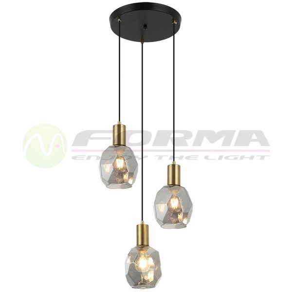 Viseća lampa F7039-3V BK+SM