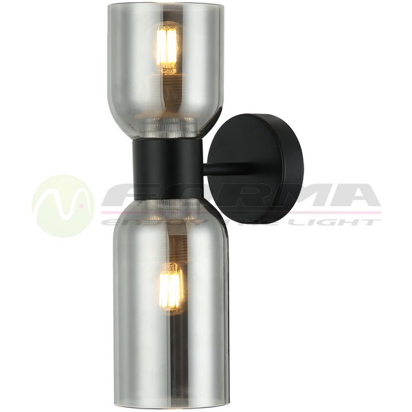 Zidna lampa F7043-2Z BK+SM