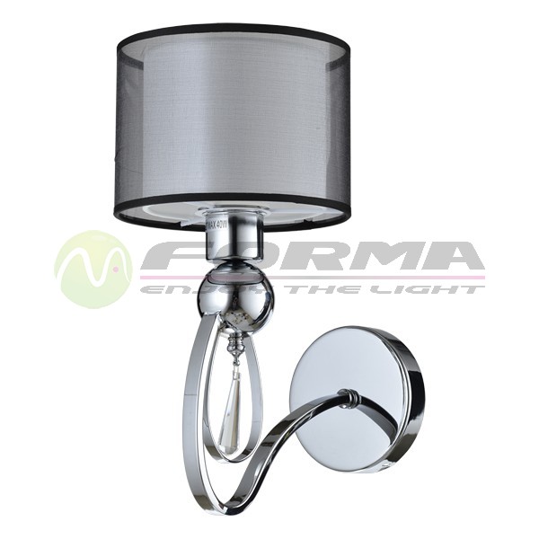 Zidna lampa F7111-1Z hrom