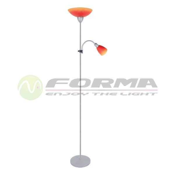 Podna lampa F7114-2F narandžasta