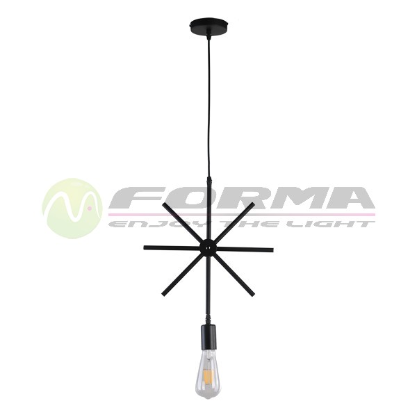 Viseća lampa F7238-1V crna