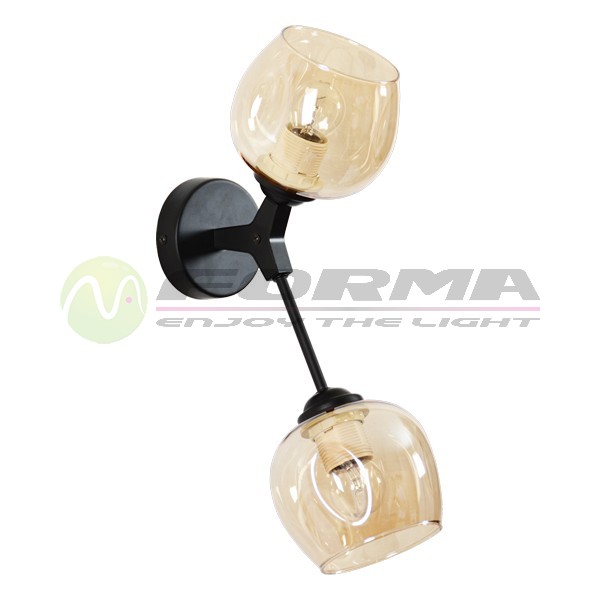 Zidna lampa F7268-2Z BK