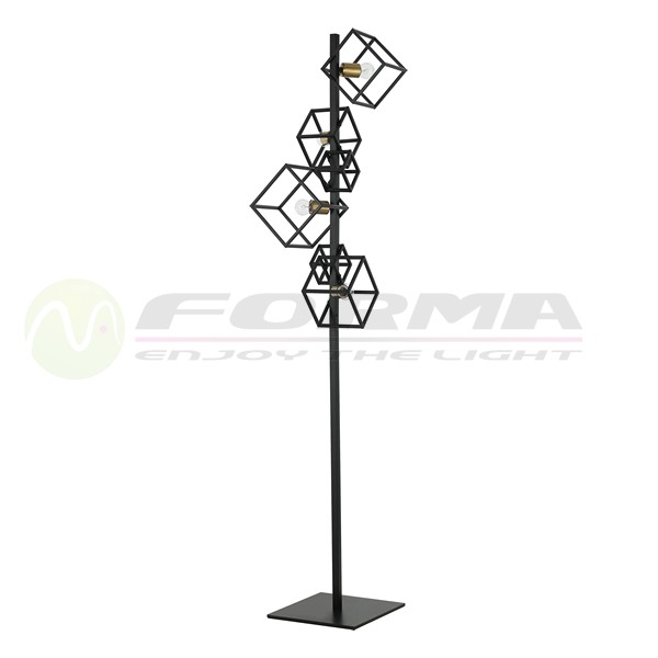 Podna lampa F7275-4F BK